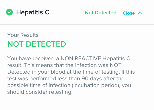 Home Hepatitis C Test, Confidential At Home Testing Kit, Results Online