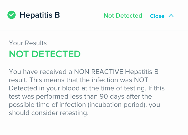 Home Hepatitis B Test, Confidential At Home Testing Kit, Results Online